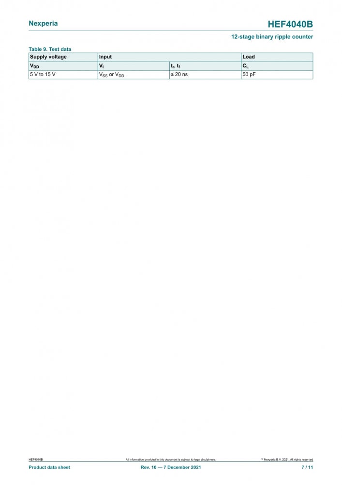 HEF4040BT,653 datasheet page 7