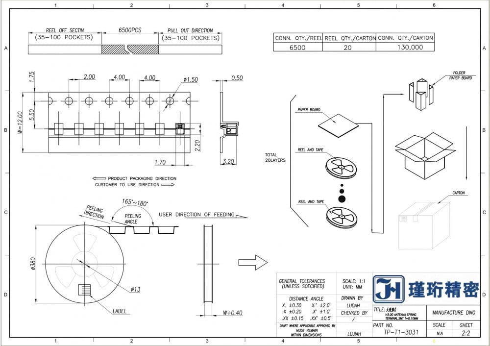 TP-T1-3031 technical document page 2