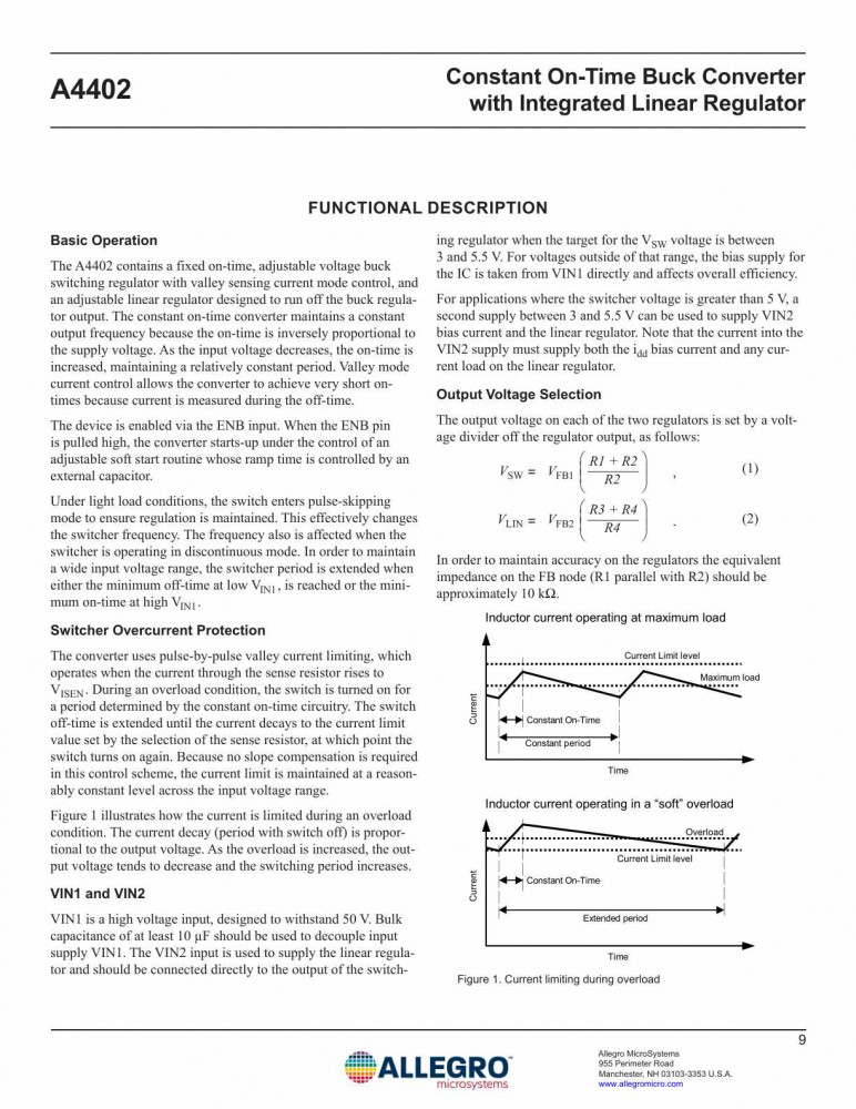 A4402 technical document page 9