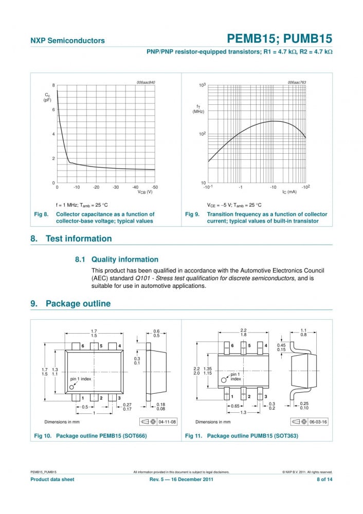 PUMB15 datasheet page 9