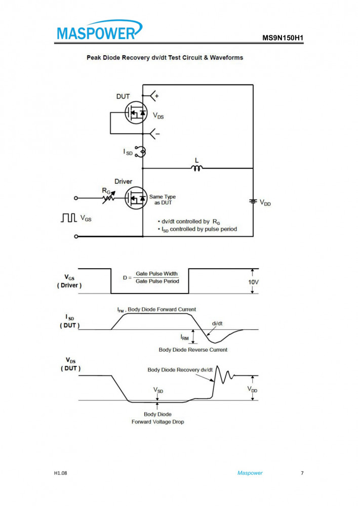 MS9N150H1 datasheet page 7