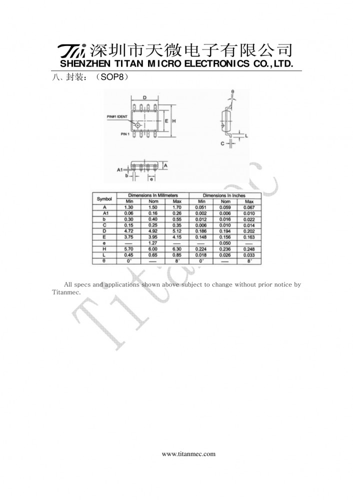 TM8211 datasheet page 4