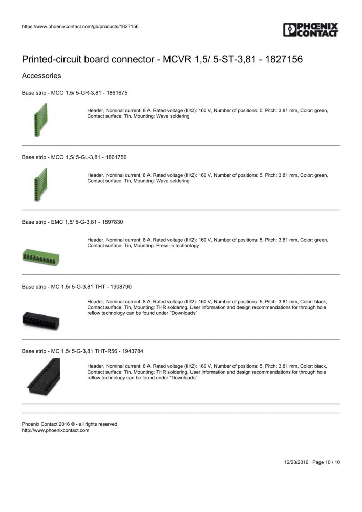 Phoenix Contact 1827156 document page 10