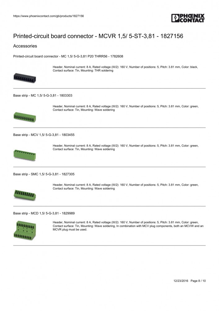 Phoenix Contact 1827156 document page 8
