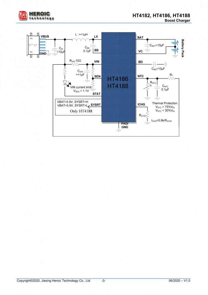 HT4182SPER datasheet page 3