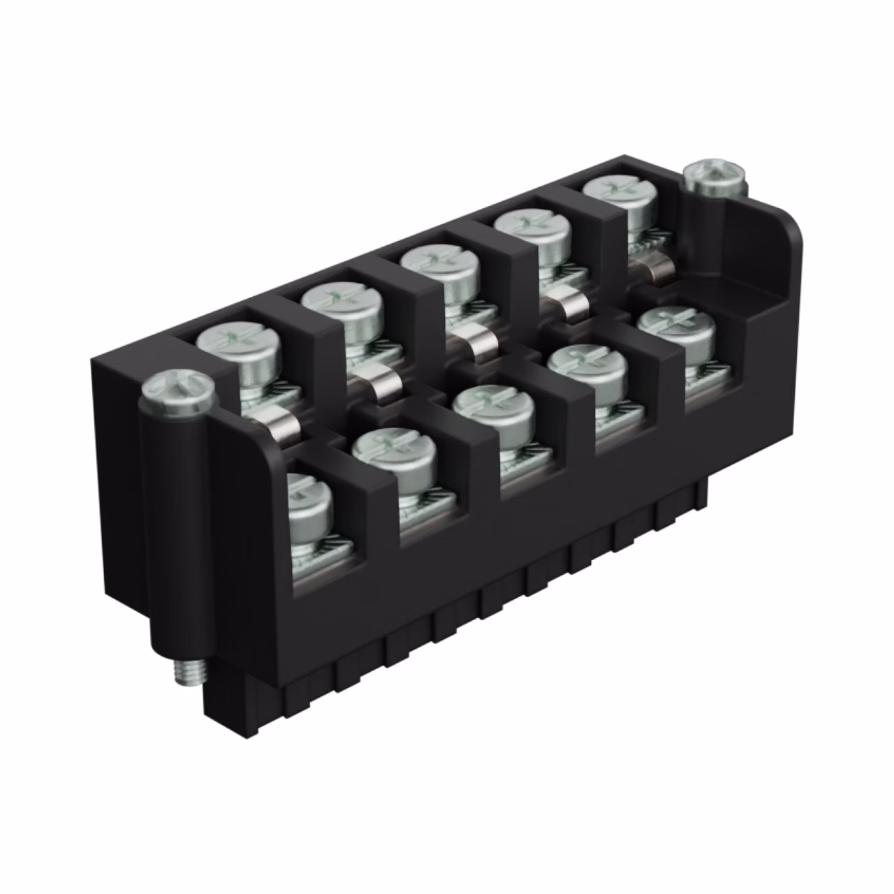 5.08mm Pitch Beau EuroMate Pluggable Terminal Block, Dual Level, 270° Wire Entry, with Retention Screws, 10 Circuits for sale