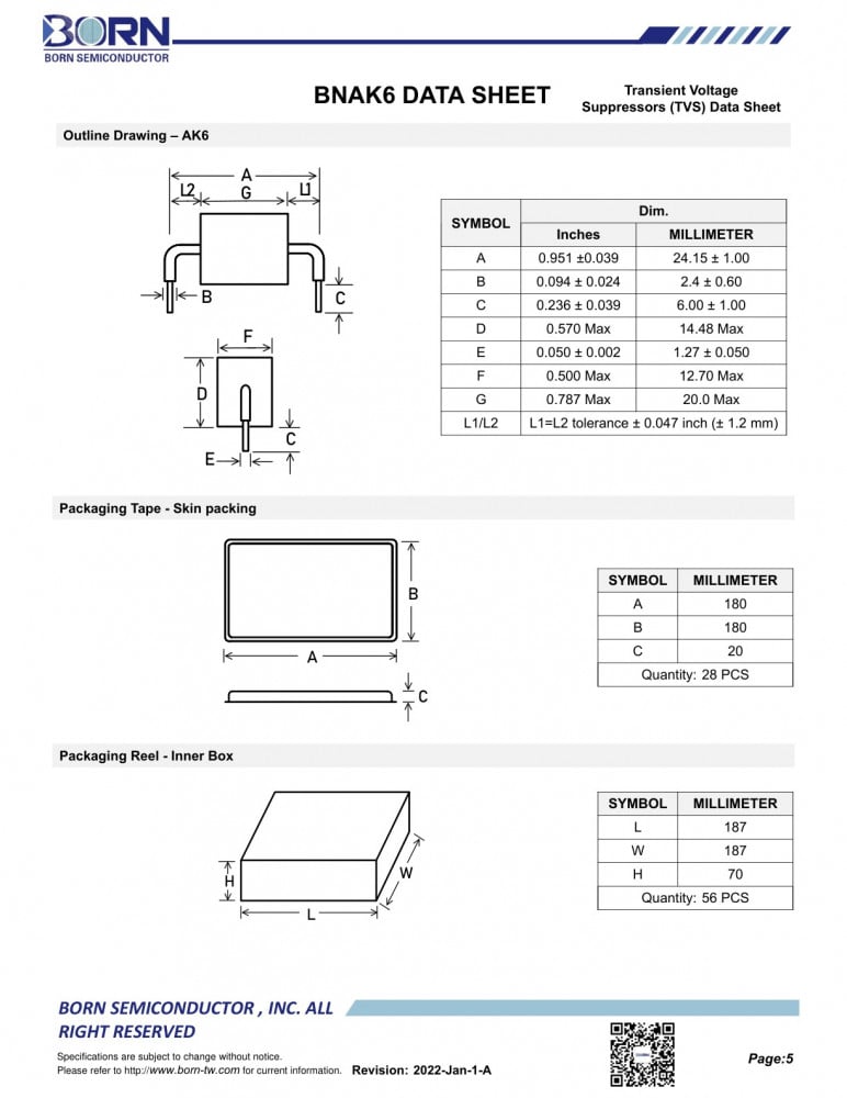 BNAK6 datasheet page 5
