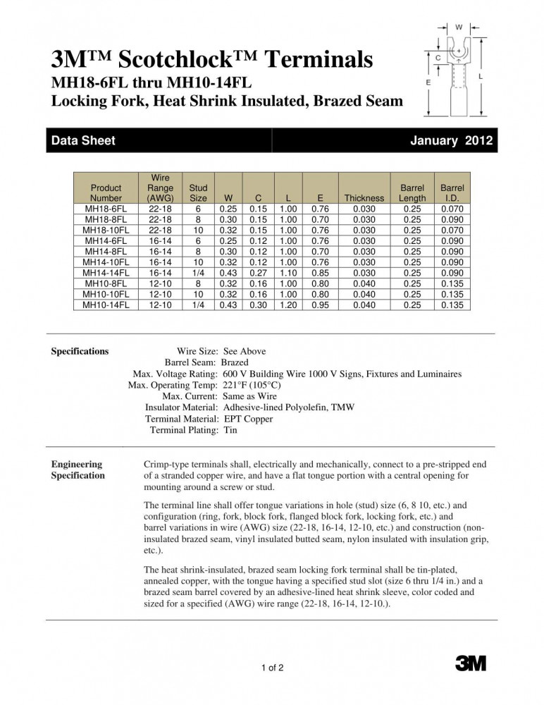 MH14-10FLX-BOTTLE technical document page 1