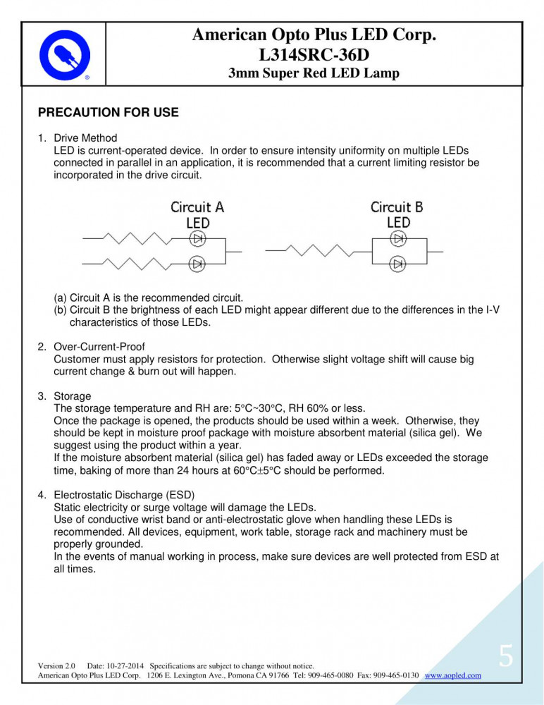 L314SRC-36D datasheet page 5