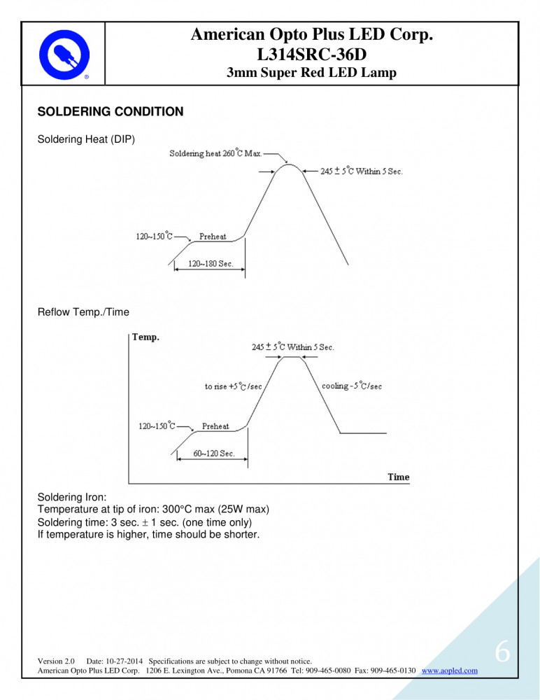 L314SRC-36D datasheet page 6