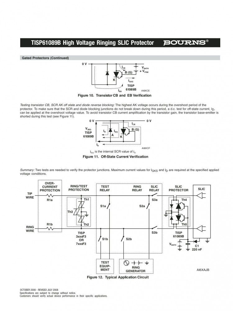 TISP61089B technical document page 10