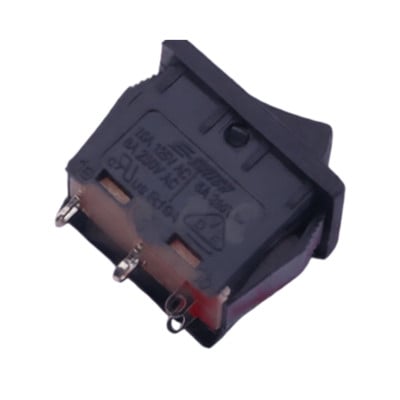 E-Switch R1966DBLKBLKHF Rocker Switch