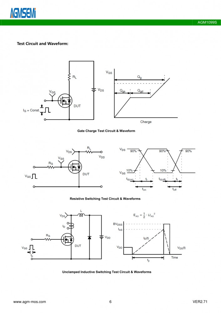AGM1099S datasheet page 6
