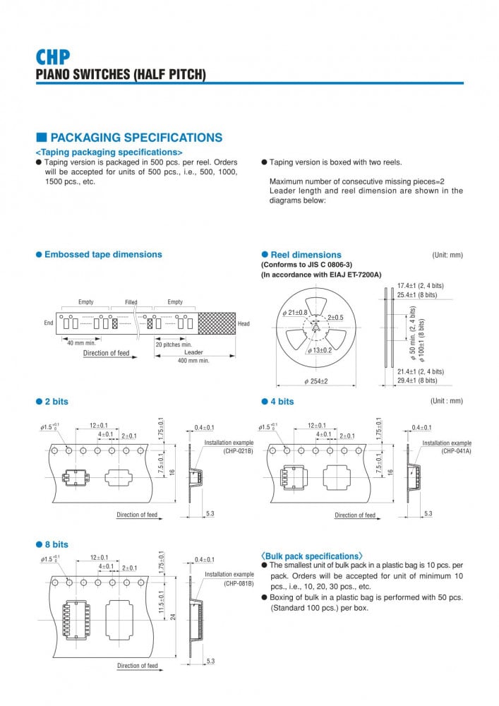 CHP series datasheet page 6