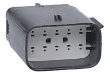 MX150L 8 Circuit Plug for 16-14 AWG Wire