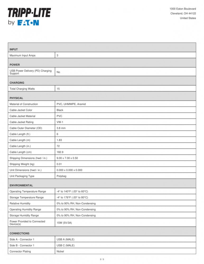 U038-003-GY-MAX technical document page 2