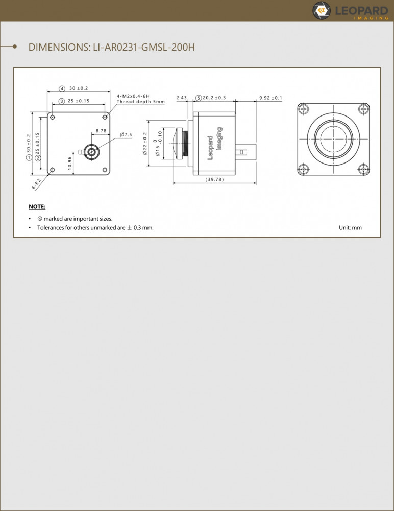 Supplied technical document page 4