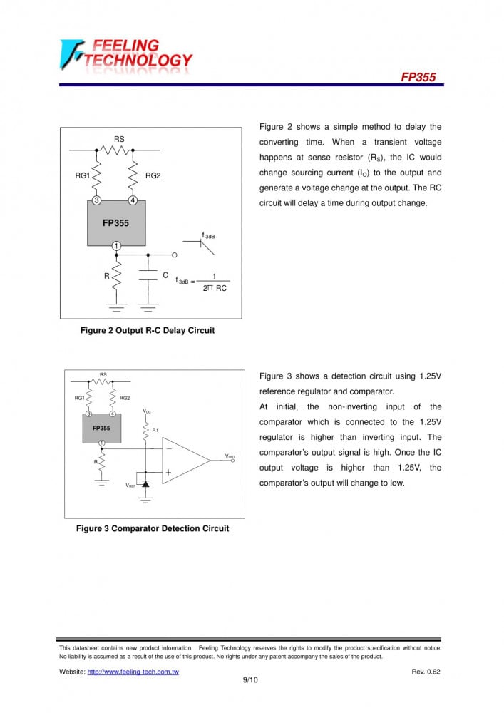 FP355 datasheet page 9