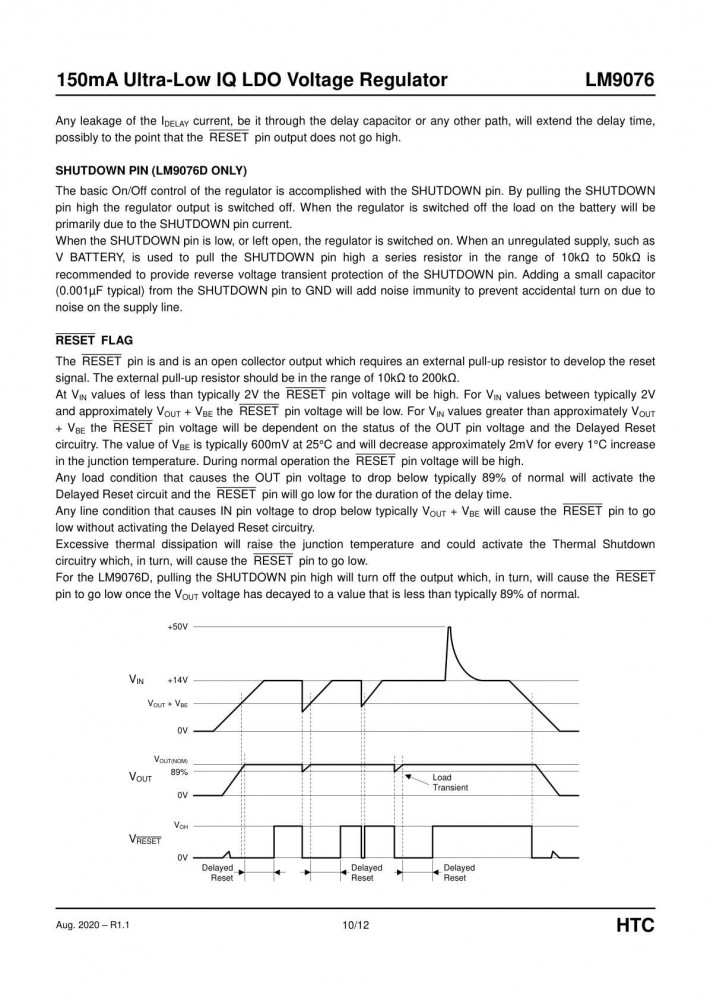 LM9076 datasheet page 10
