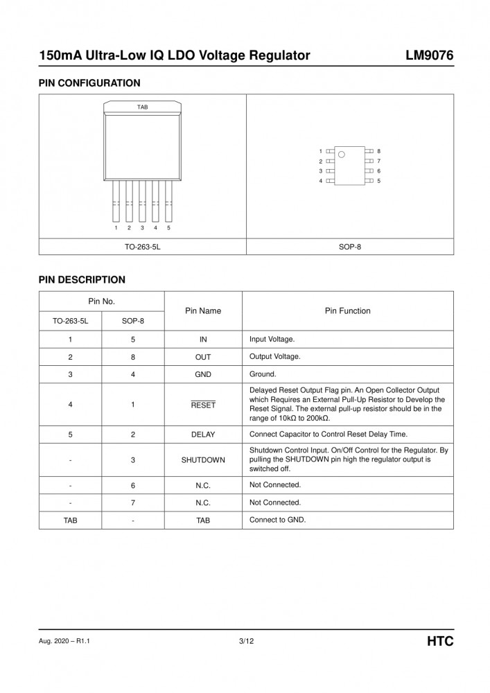 LM9076 datasheet page 3