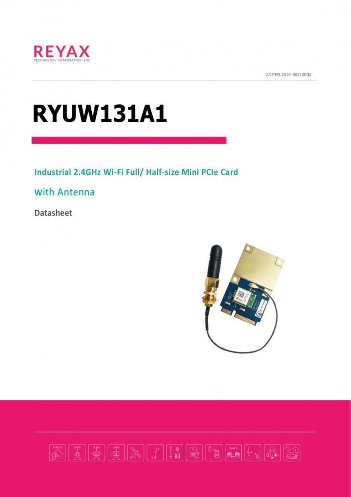 RYUW131A1 datasheet page 1