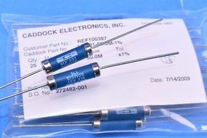Caddock MP825-75.0-1% Through Hole Resistor