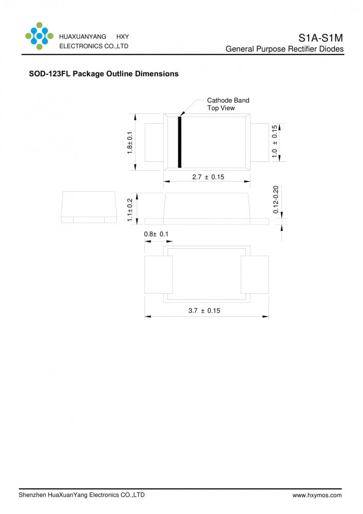 S1M datasheet page 3