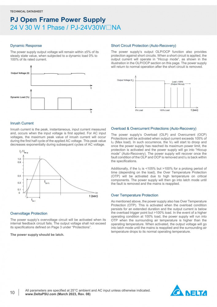 PJ-24V30WCNA datasheet page 10