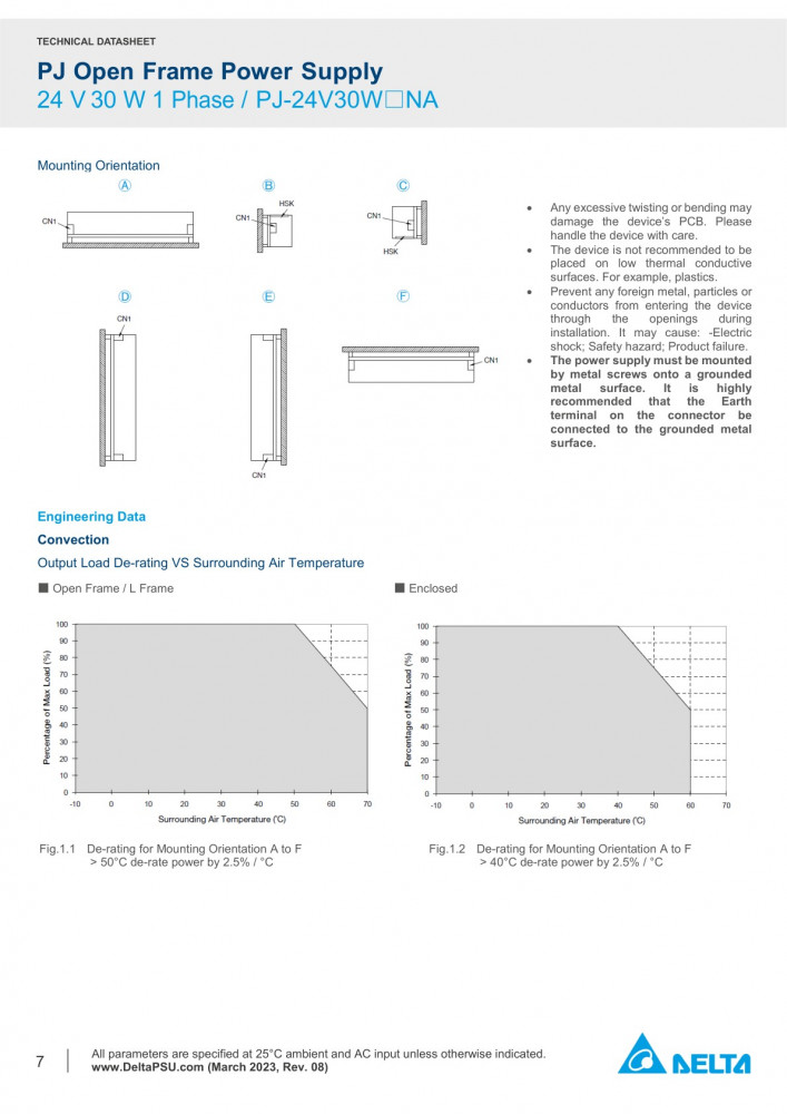 PJ-24V30WCNA datasheet page 7