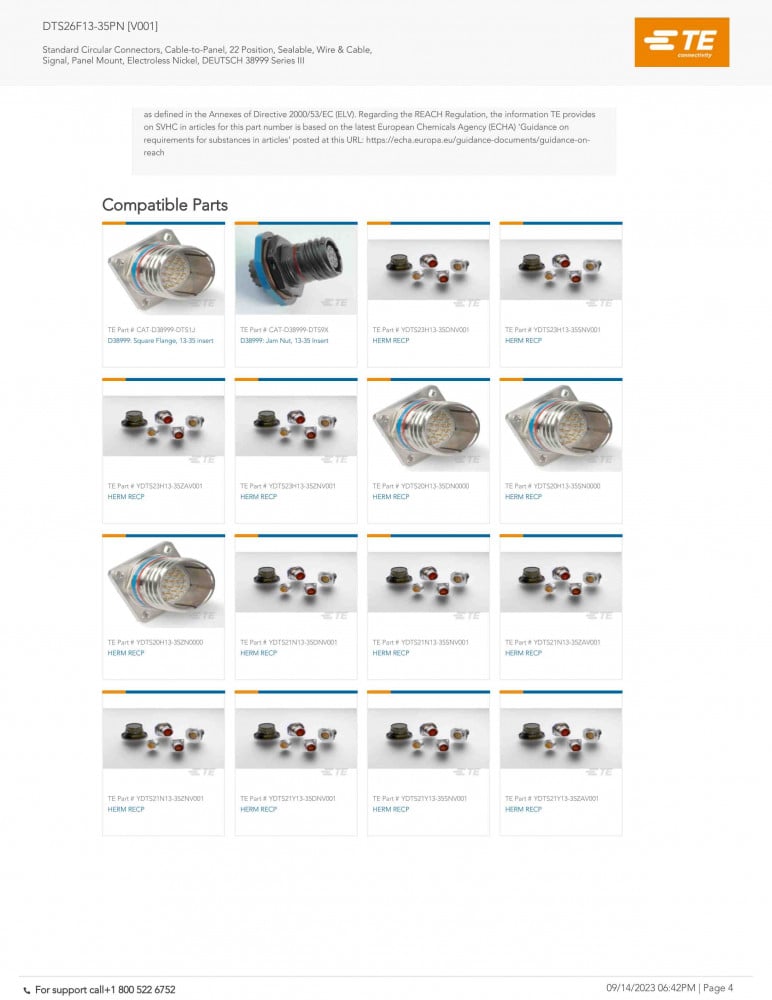 M39029/58-365 technical document page 4