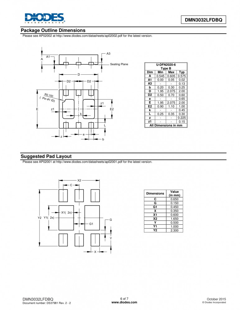 DMN3032LFDBQ-7 datasheet page 6