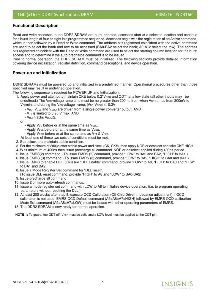 NDB16PFC-5EIT datasheet page 9