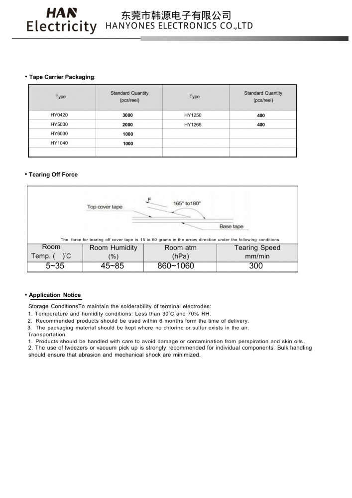 HY0630 specification page 5