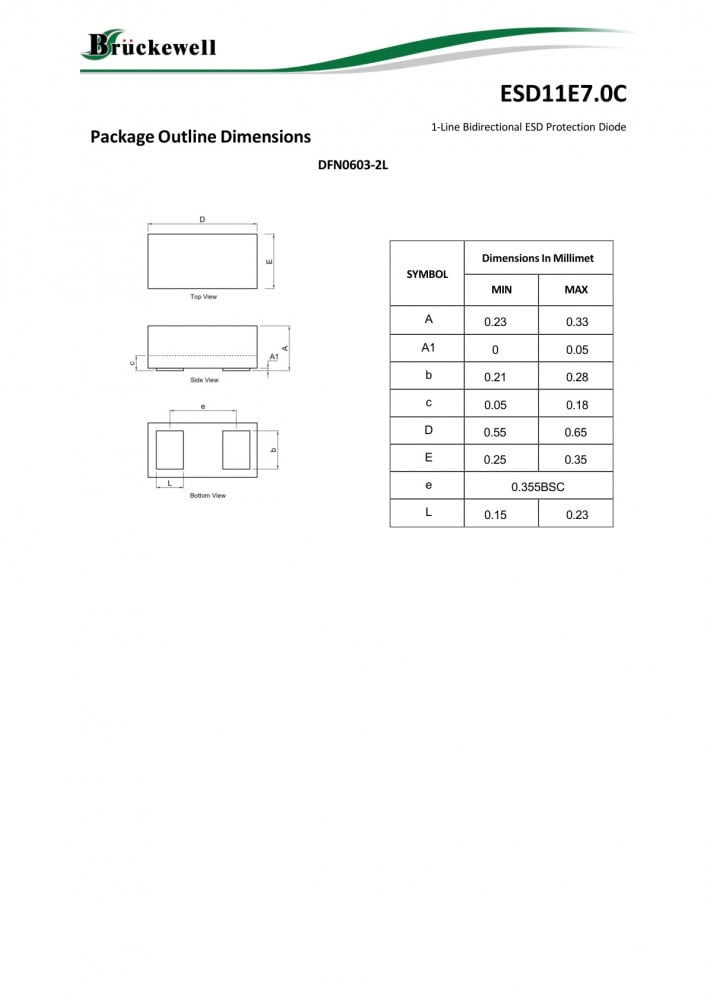ESD11E7.0C datasheet page 4