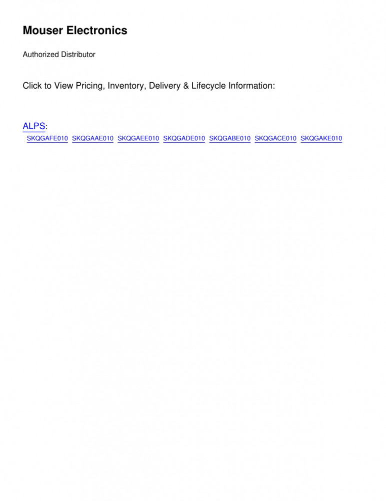 SKQGAKE010 technical document page 5