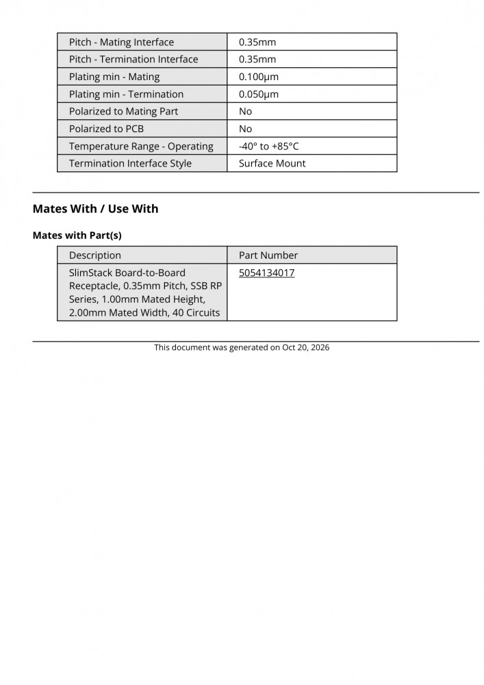 MOLEX 5054174017 document image 3