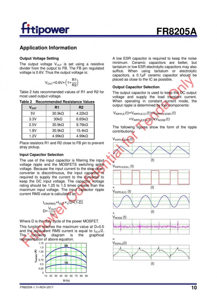 FR8205A datasheet page 10
