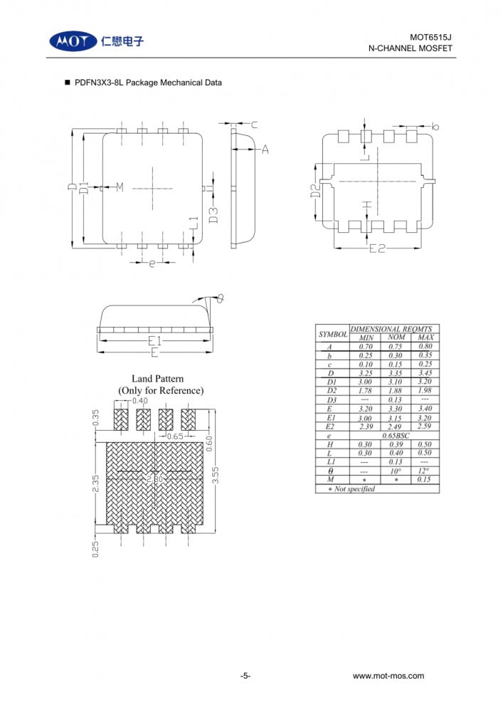 MOT6515J datasheet page 5