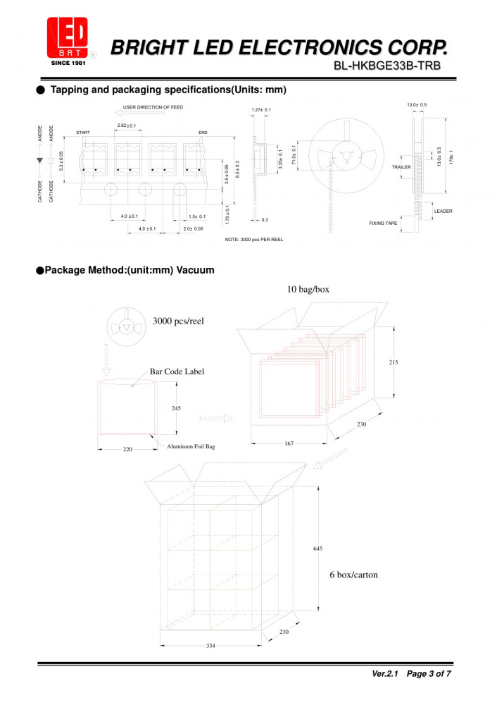 BL-HKBGE33B-TRB datasheet page 4