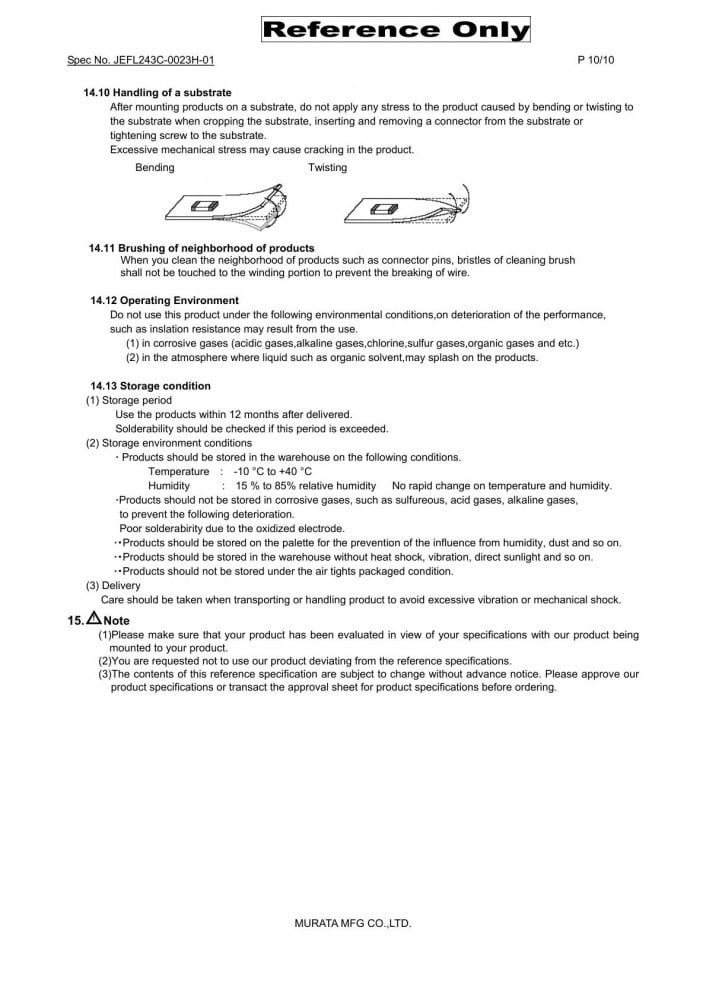 DLW5ATN231TQ2L reference specification page 10