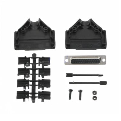 MH CONNECTORS MHDPPK25-DB25P-K D-Sub Backshell Hood