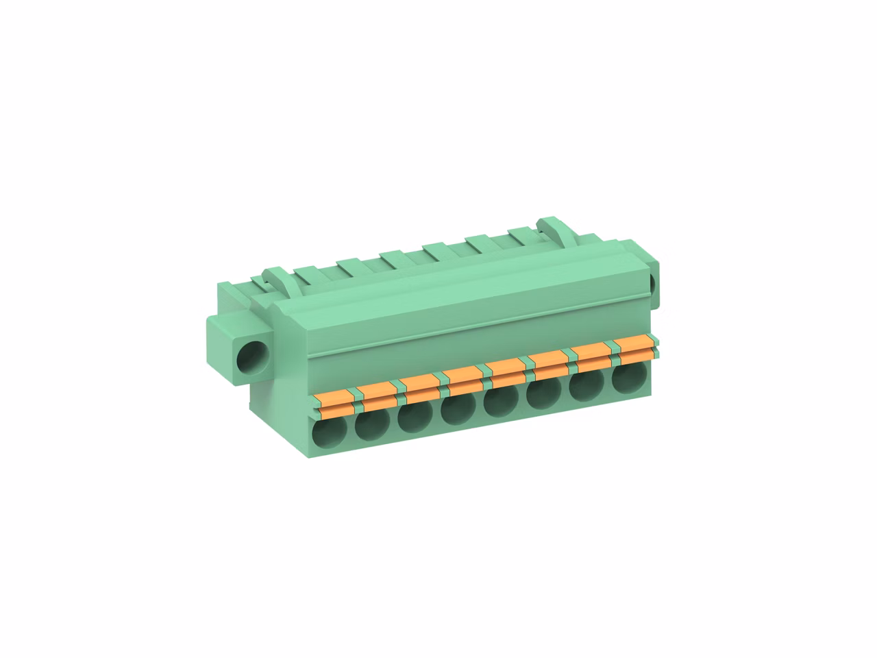 5.08mm Pitch Eurostyle Horizontal Plug, High Current, 9 Circuits