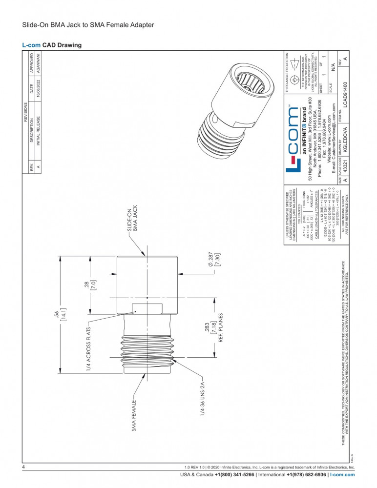 LCAD91400 CAD drawing
