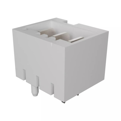 Appli-Mate RAST 5 Header, Vertical, 3 Circuits, Silver (Ag) Plating, Position Keys 1b, 2a, 2b & 3b, No Code Keys, Latch Between Circuits 2 & 3, PCB Polarization B, Glow-Wire Capable for sale