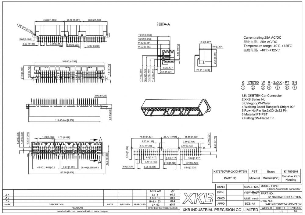 K178760WR-2x32-PTSN product document