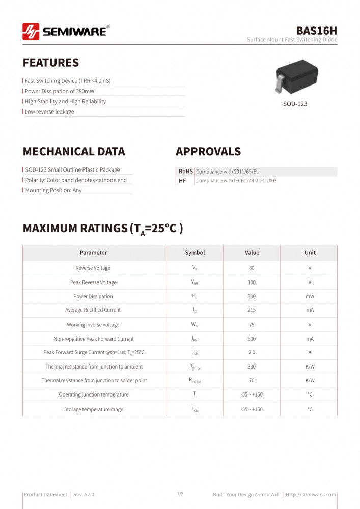 BAS16H document page 1