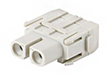Heavy-Duty Crimp Contact Insert, Male, 8-Pole, 16A, Numbered 1-16, Size 16B «77x27»