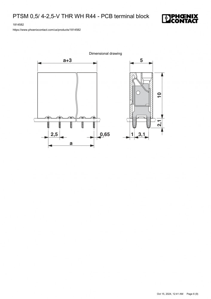 Phoenix Contact 1814582 technical document page 6