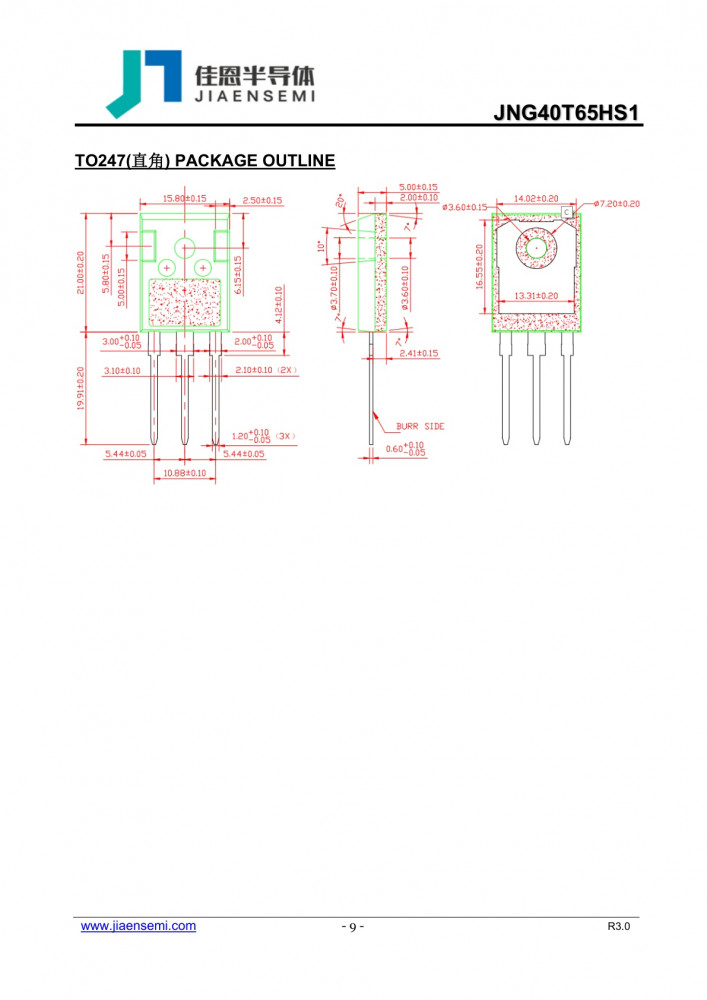 JNG40T65HS1 datasheet page 9