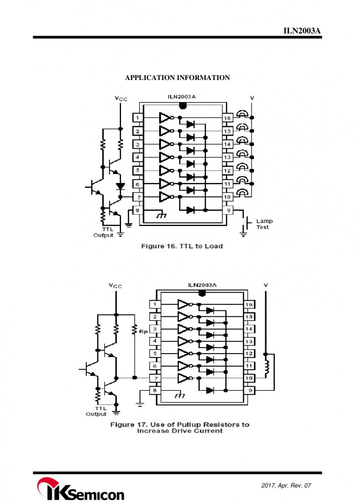 ILN2003ADT technical document page 8